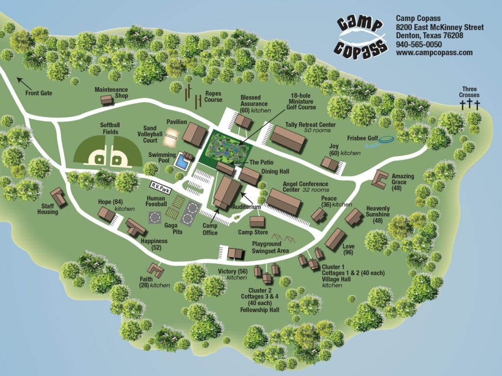 Camp Map - Camp Copass